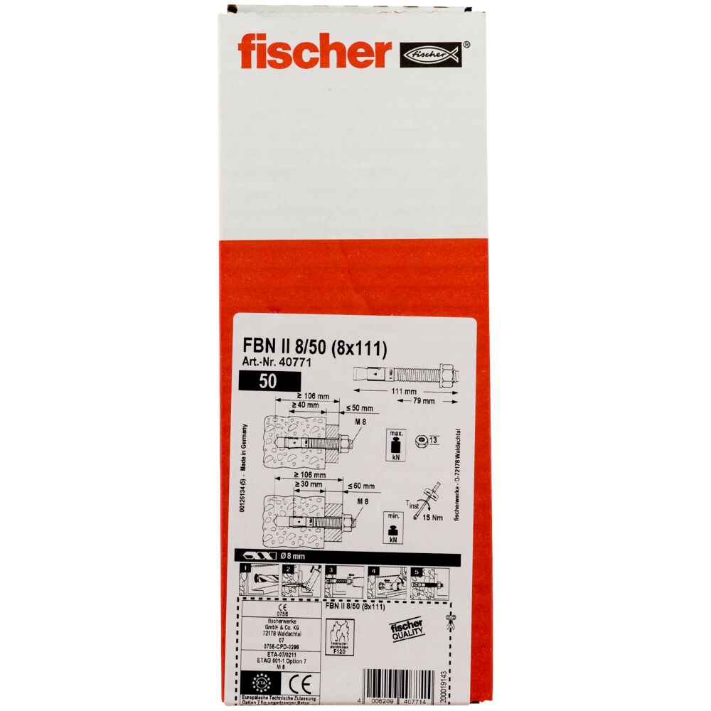 GROW VERTEX | Bolt anchor FBN II